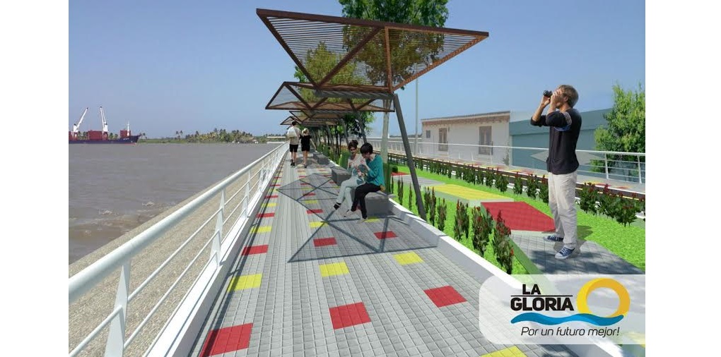 En La Gloria se construirá un Parque Lineal a la orilla del río ...