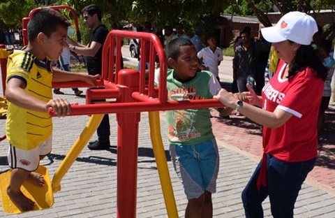 Parque del barrio 7 de Julio en el municipio de La Paz fue inaugurado ...