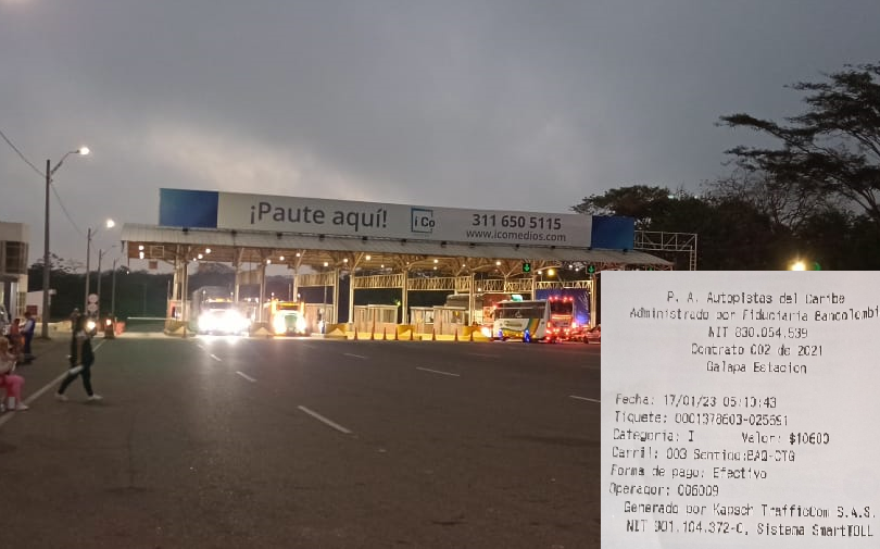 Este es el beneficio que tiene con el recibo del peaje | Semanario La Calle