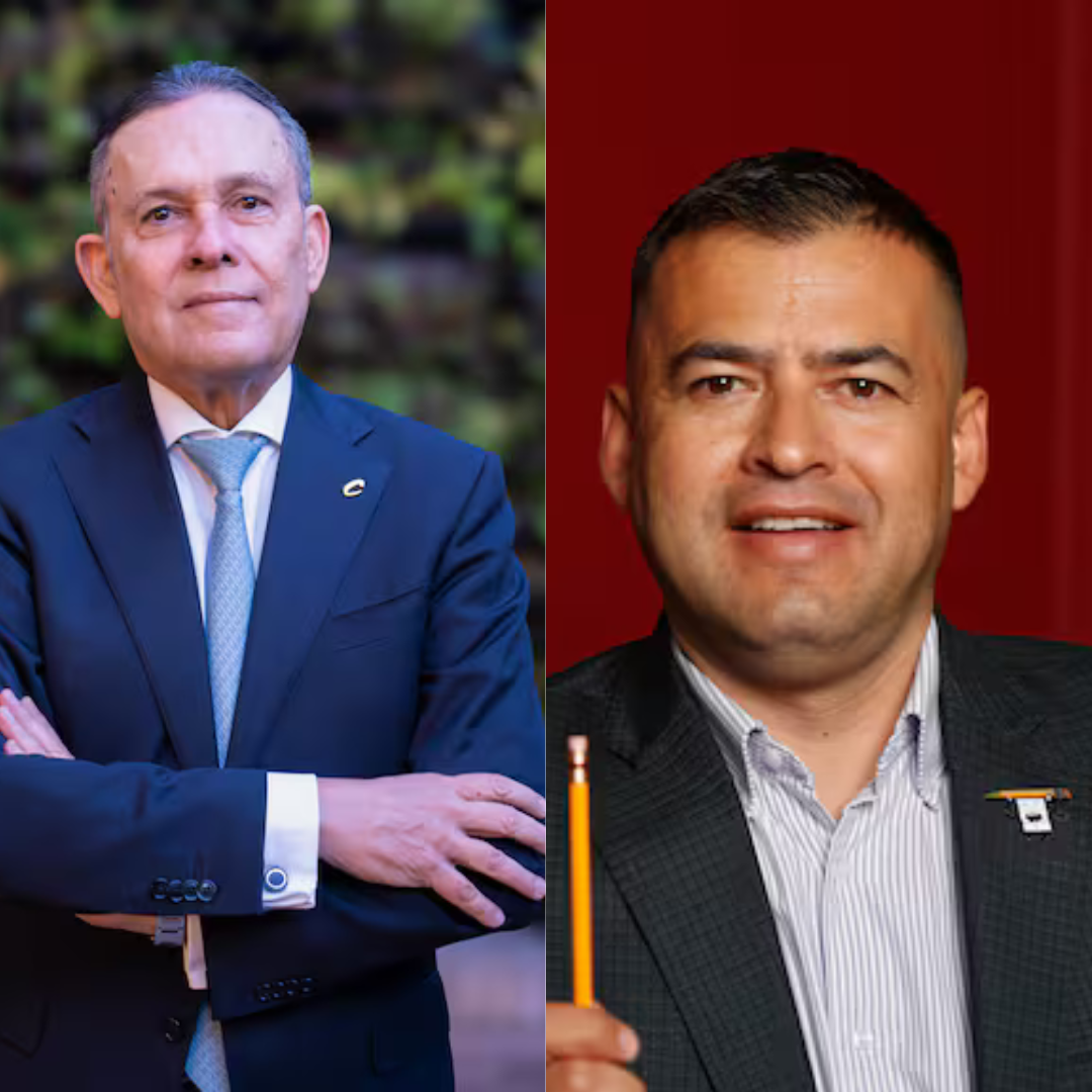 Efraín Cepeda, presidente del Senado y Raúl Salamanca de la Cámara ...