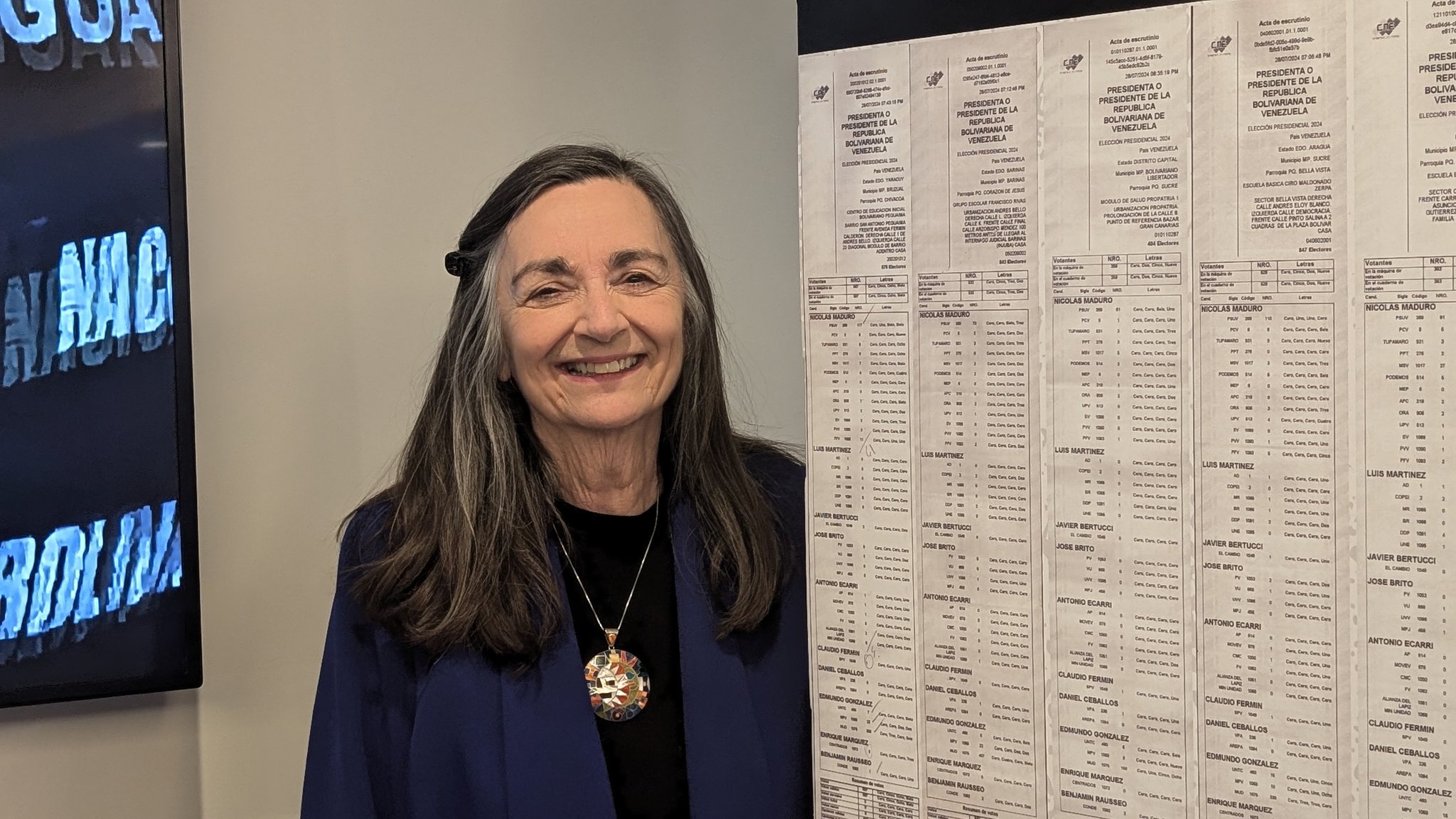 Ante la OEA, el Centro Carter reveló actas de las elecciones presidenciales de Venezuela ...