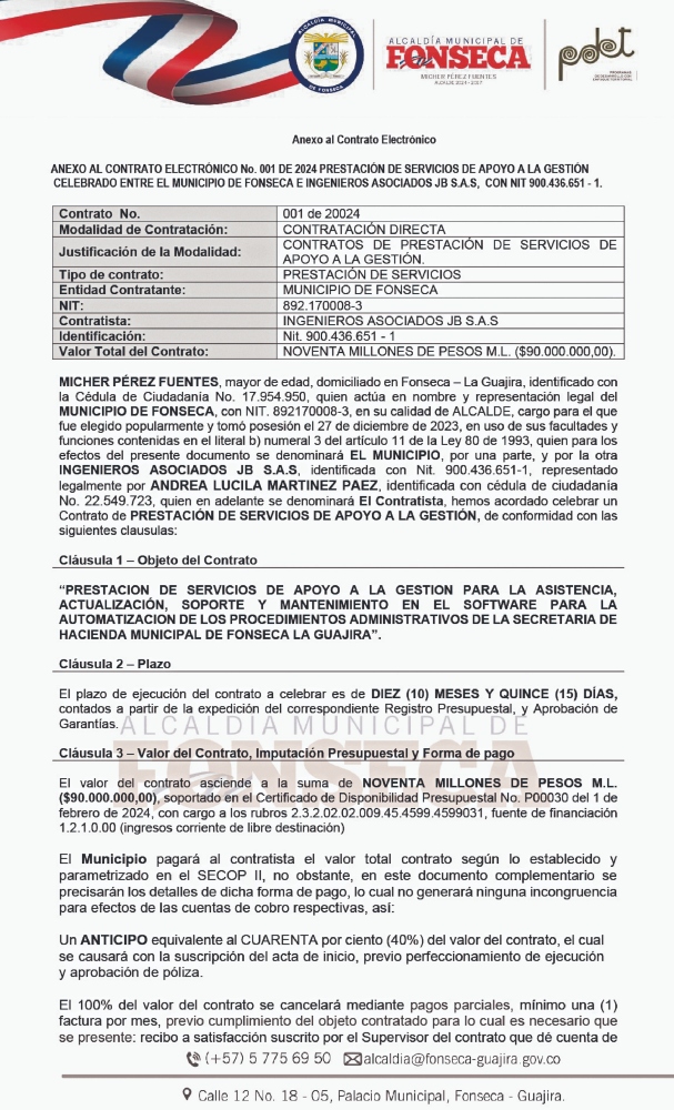 Micher está en la cuerda floja pero se quiere comer la torta ...